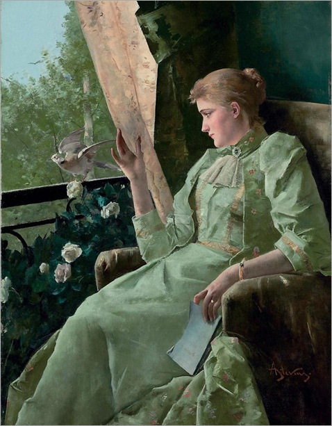 ALFRED STEVENS 1823-1906-volet 2
